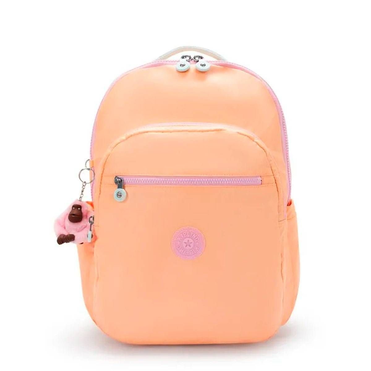 MOCHILA SEOUL - MAGICAL ORANGE- KIPLING